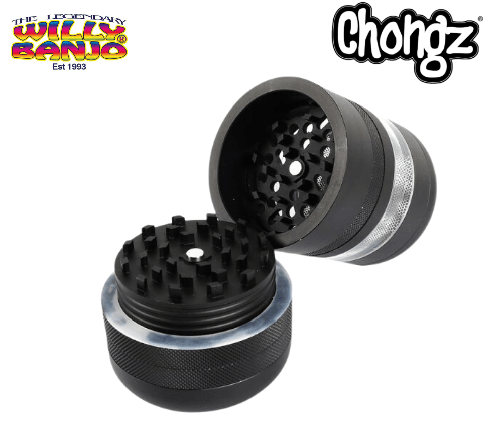 Chongz 50mm Aluminium herb Grinder Pod 7 part