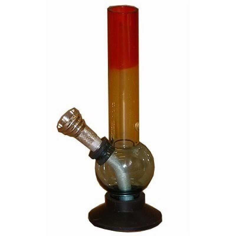 Basil Bush Chunky Glass Ice Bong 42cm R6